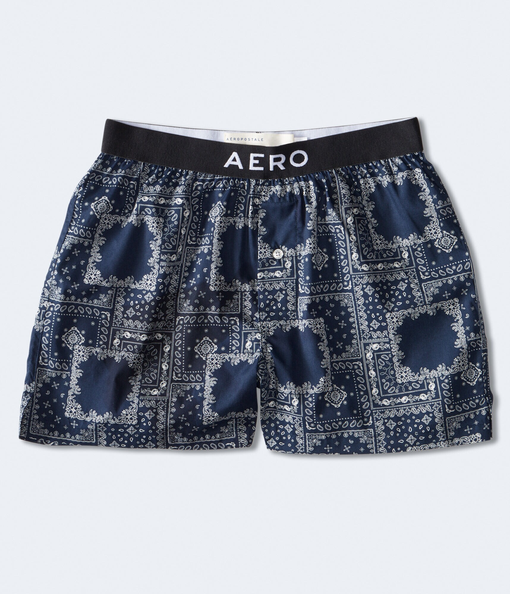 Bandana Print Woven Boxers