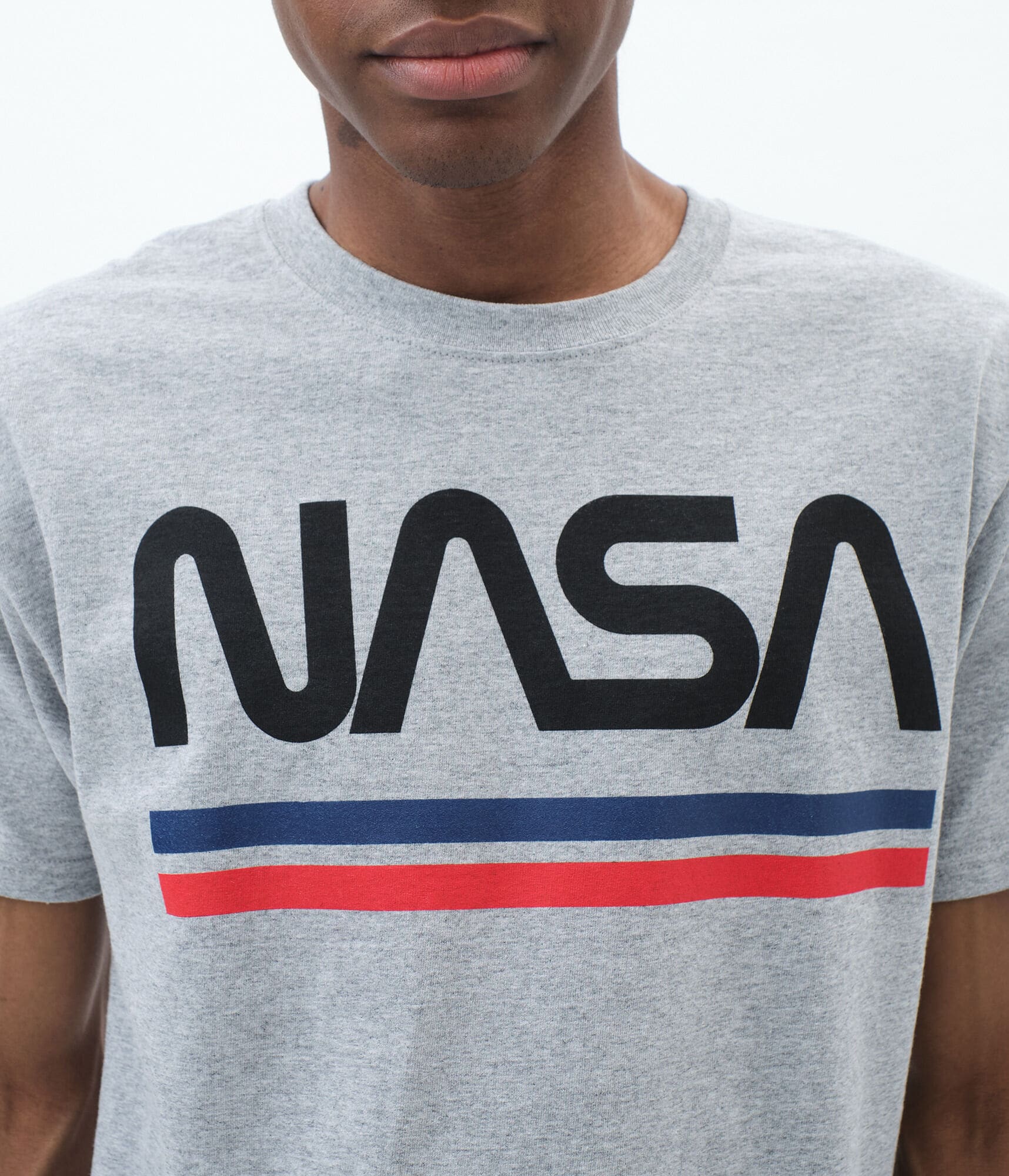 NASA Stripes Graphic Tee