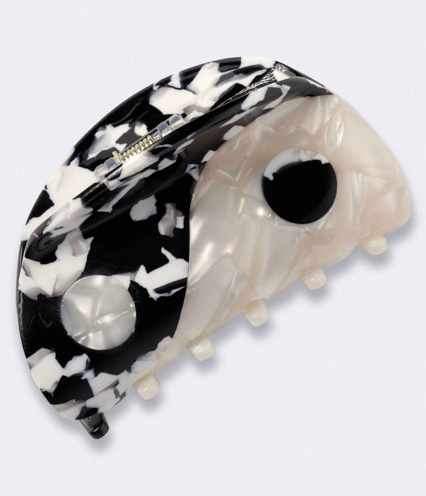 Yin Yang Rounded Claw Hair Clip