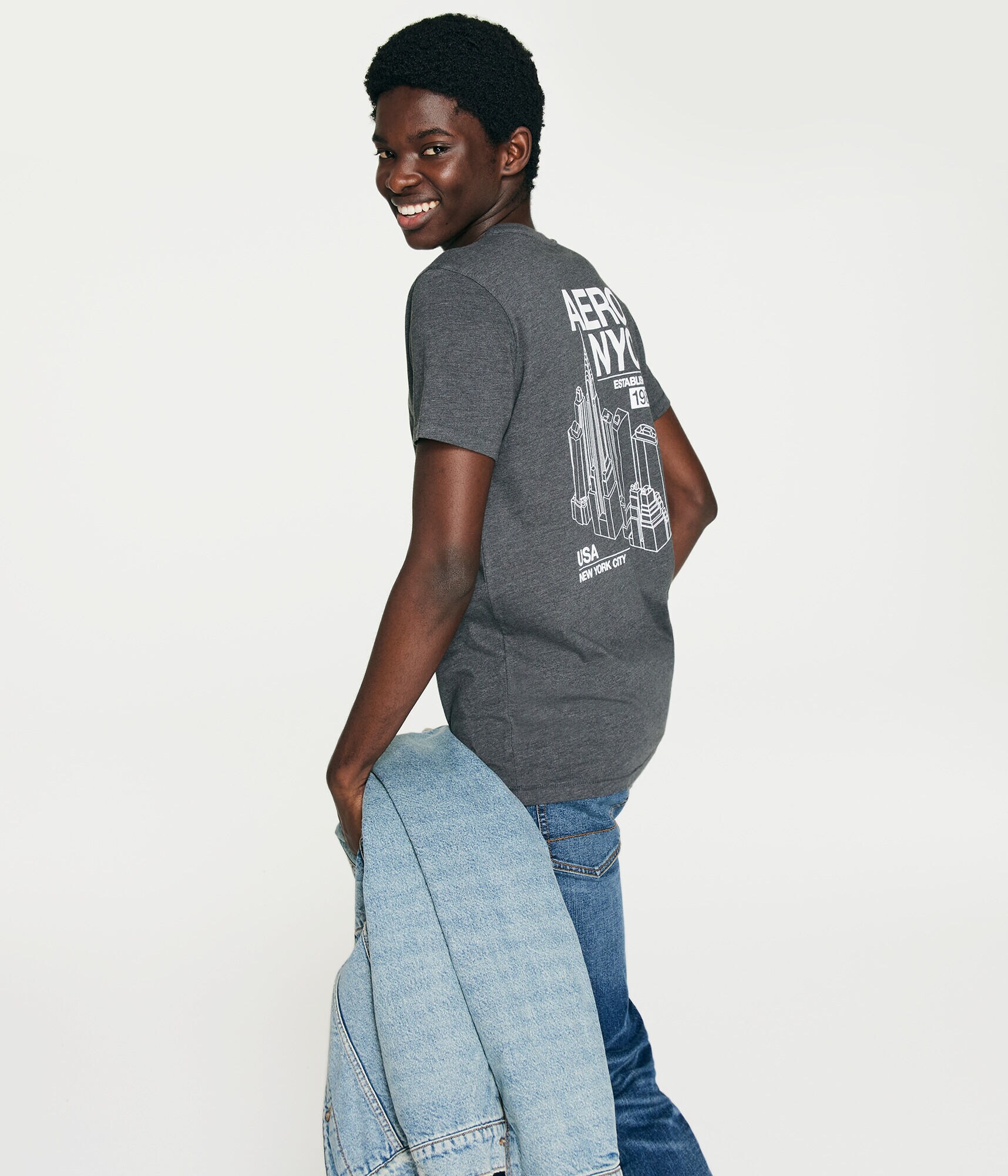 Aero NYC City Block Graphic Tee