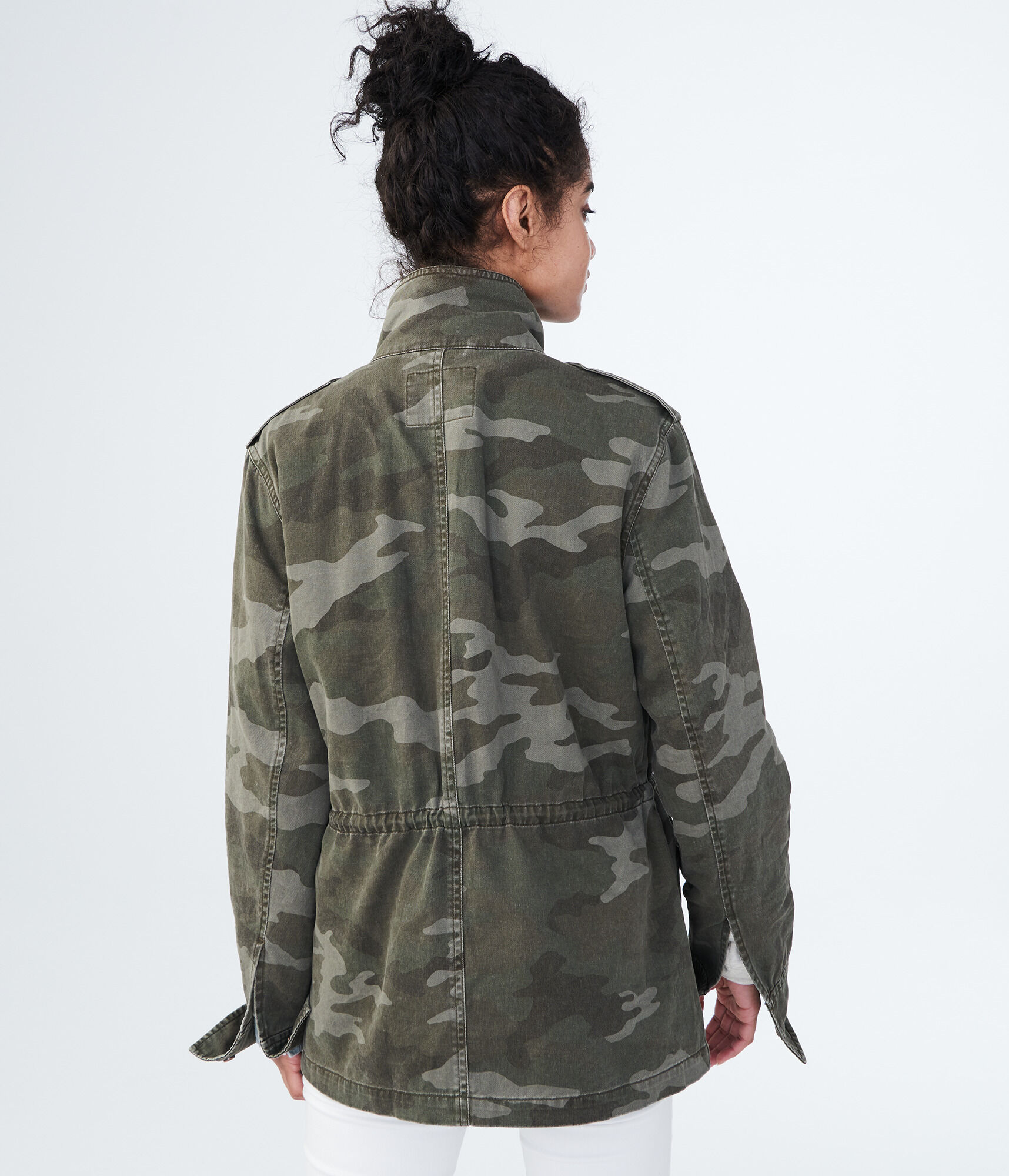 Camo Twill Parka