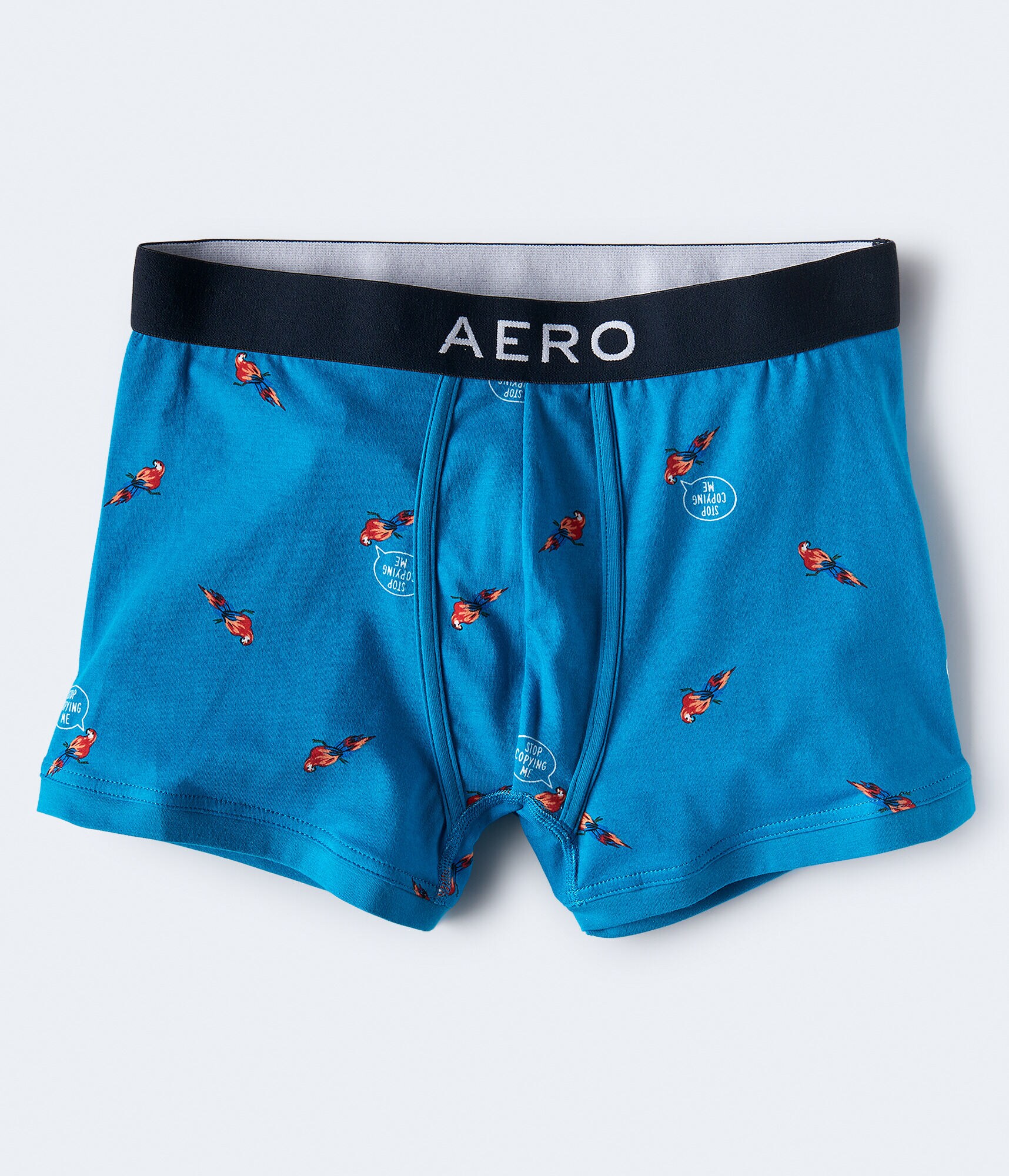 Parrot Knit Trunks