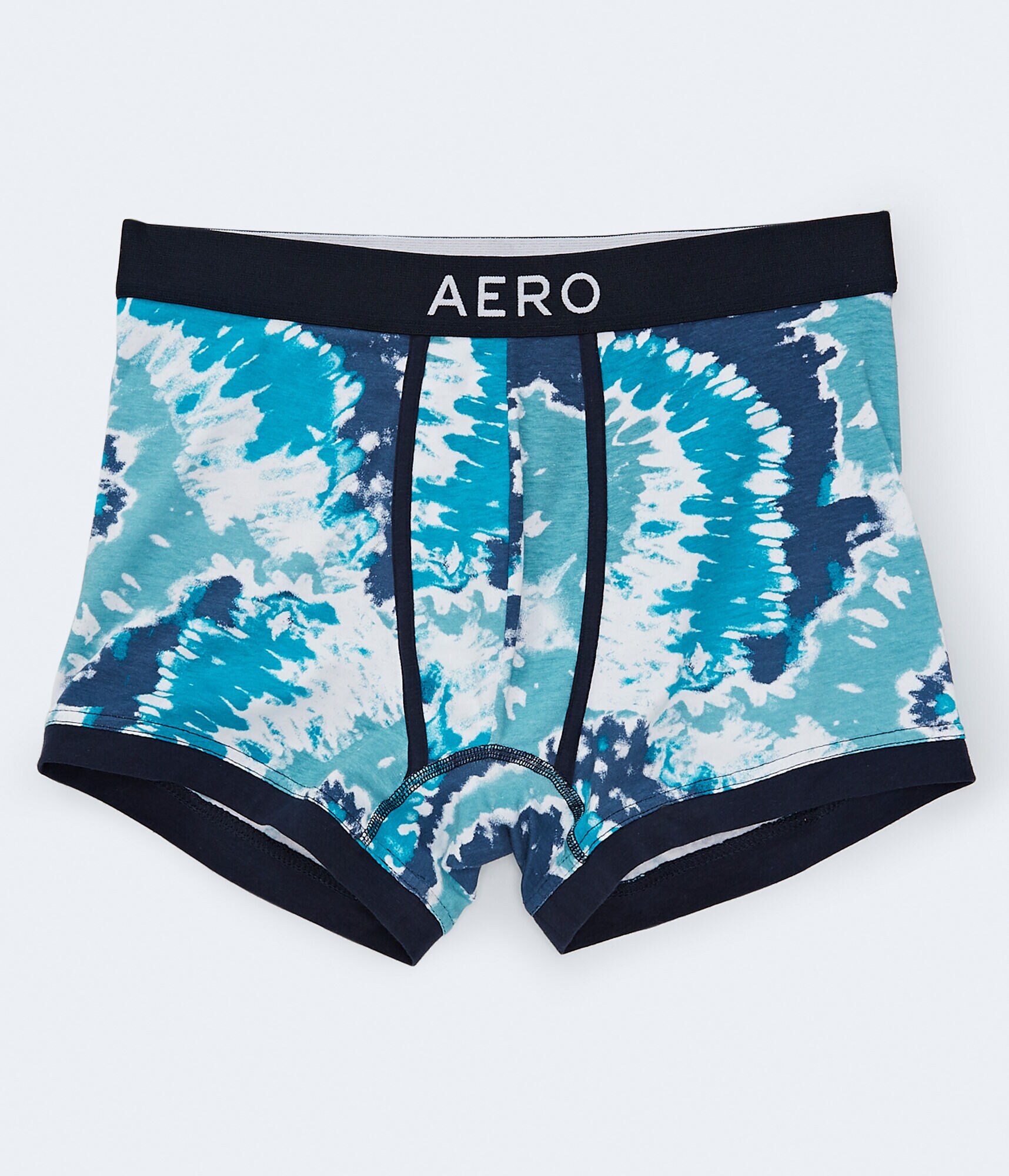 Spiral Tie-Dye Knit Trunks