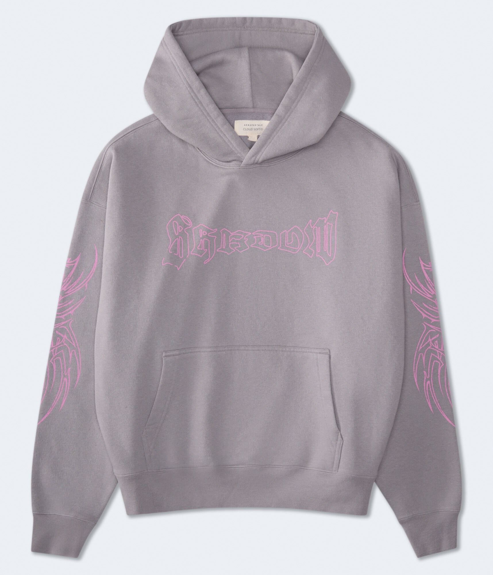 Cloud Soft Tattoo Boxy Pullover Hoodie