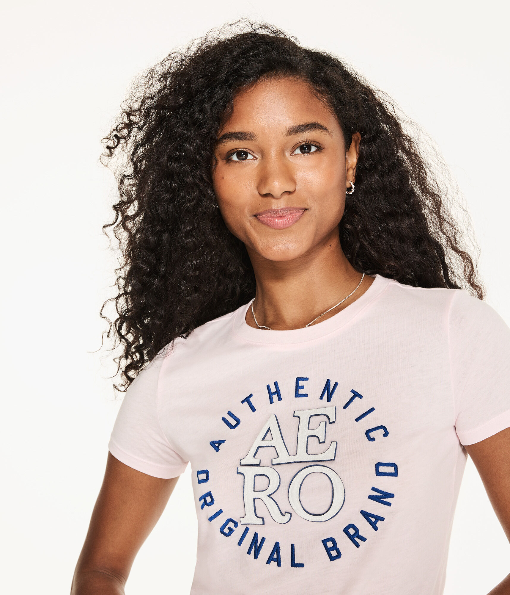 Aero Original Brand Appliqué Graphic Tee