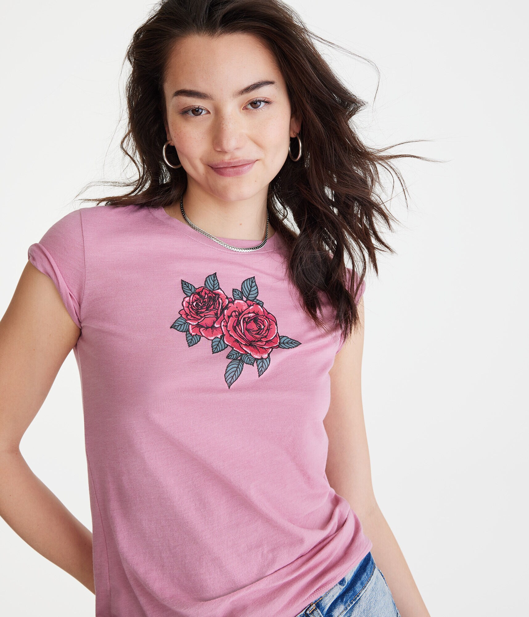Two Roses Graphic Tee