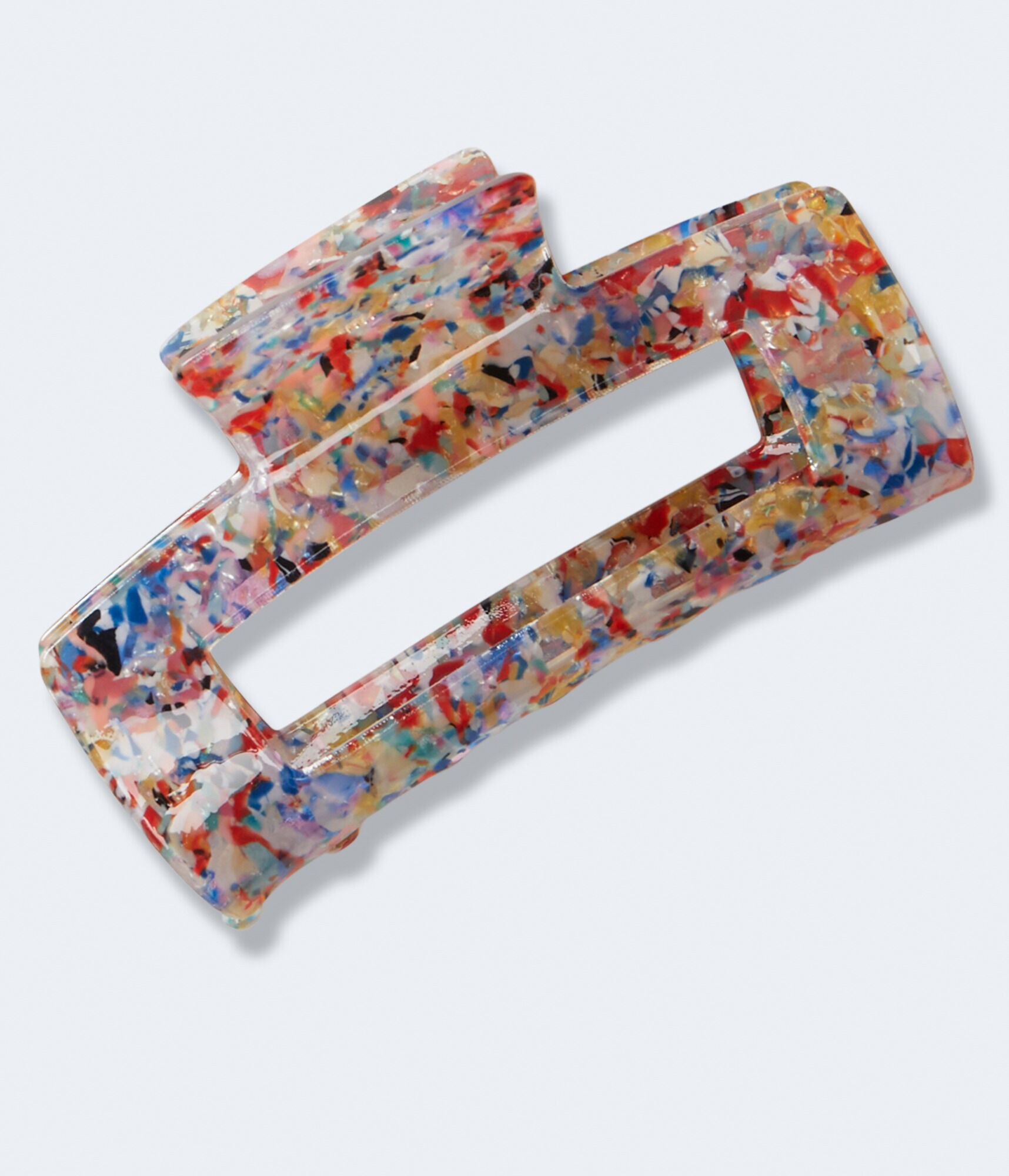 Mosaic Open Rectangle Claw Hair Clip