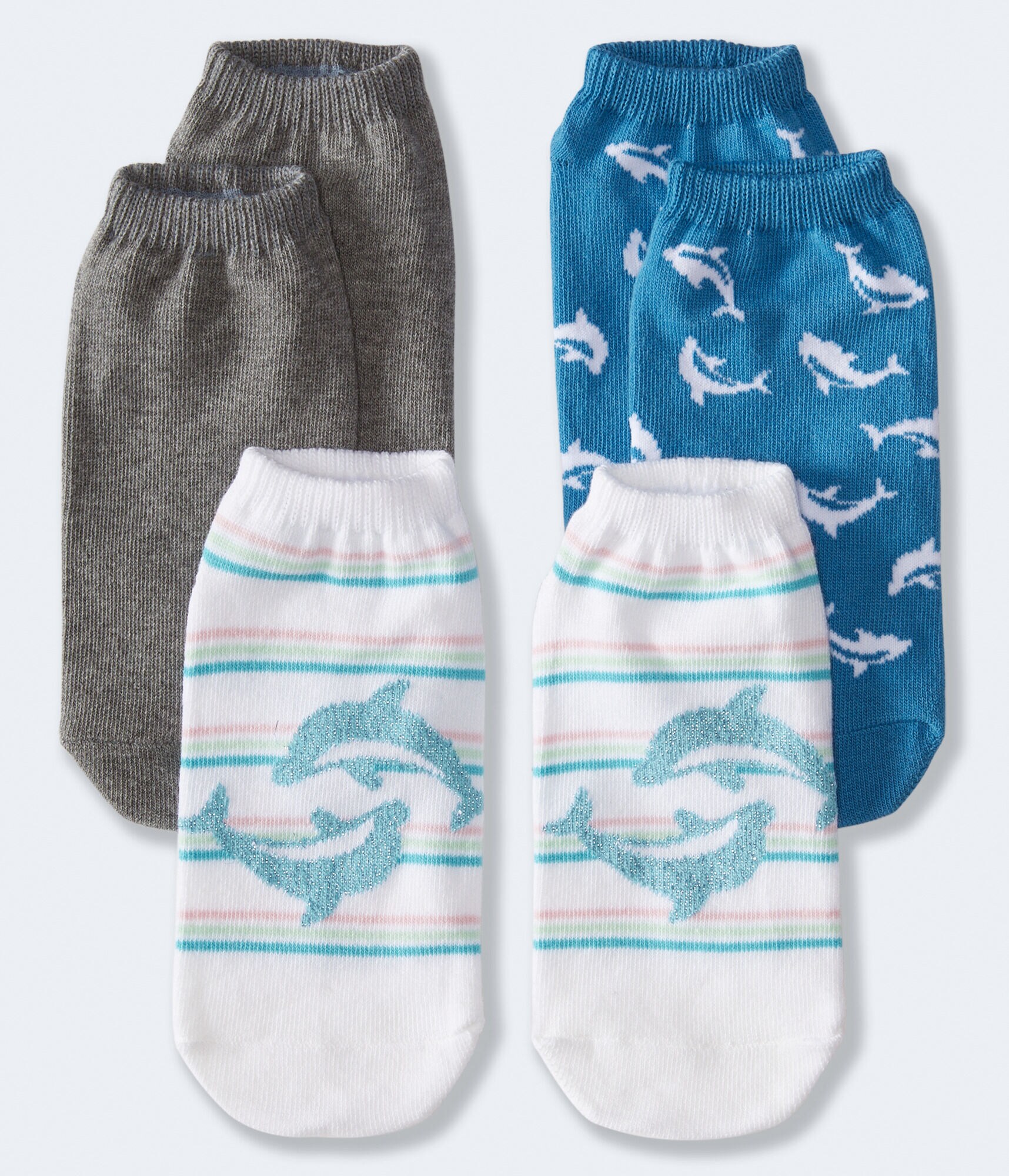 Dolphin Ankle Sock 3-Pack
