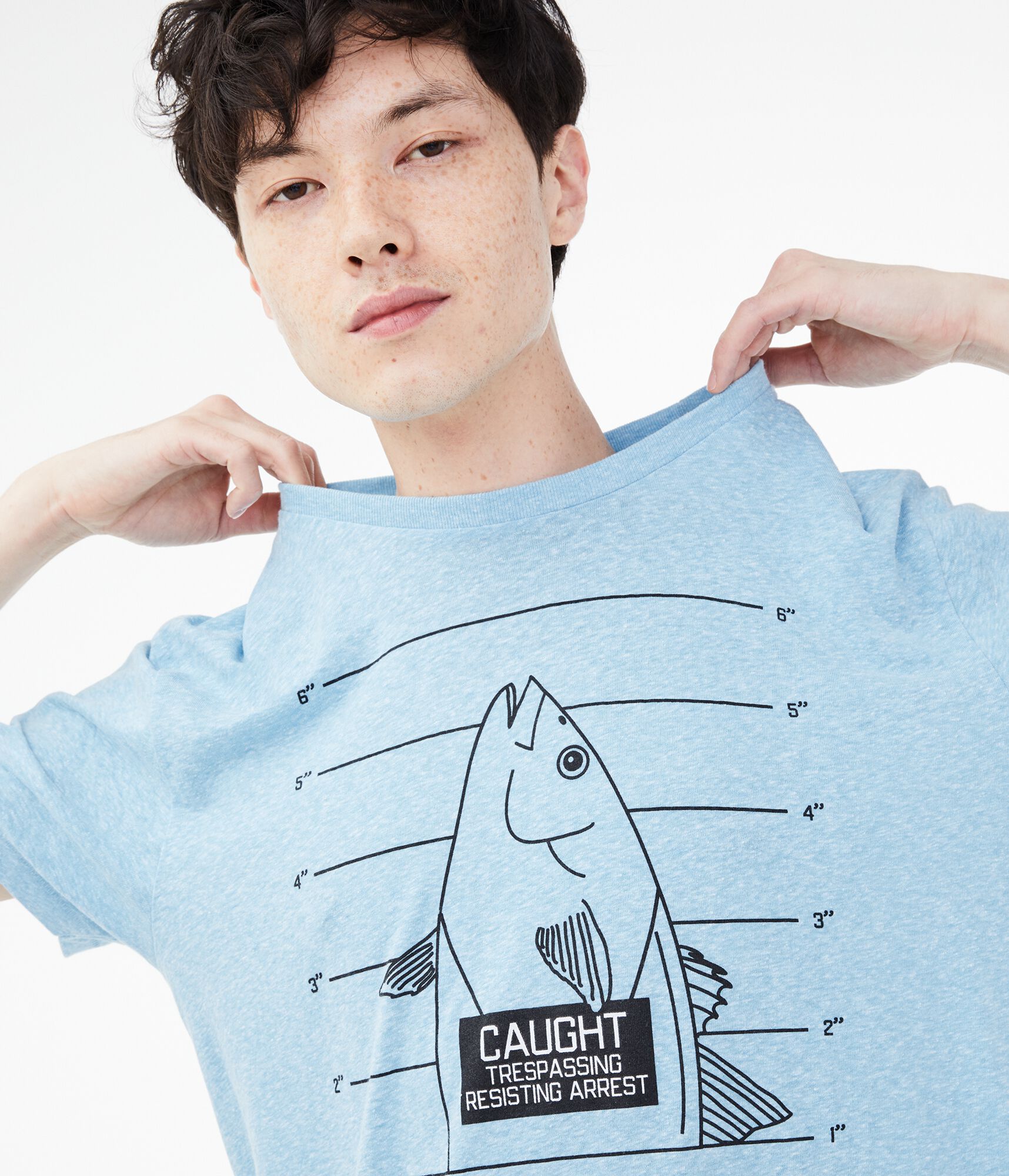 Fish Mugshot Graphic Tee