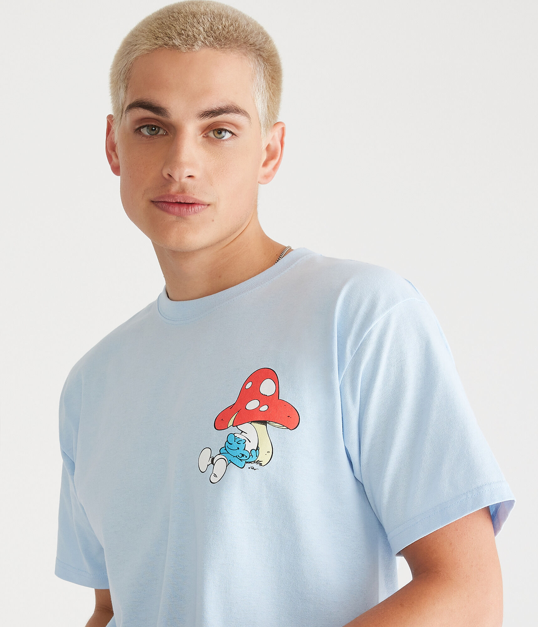 Sleeping Smurf Graphic Tee