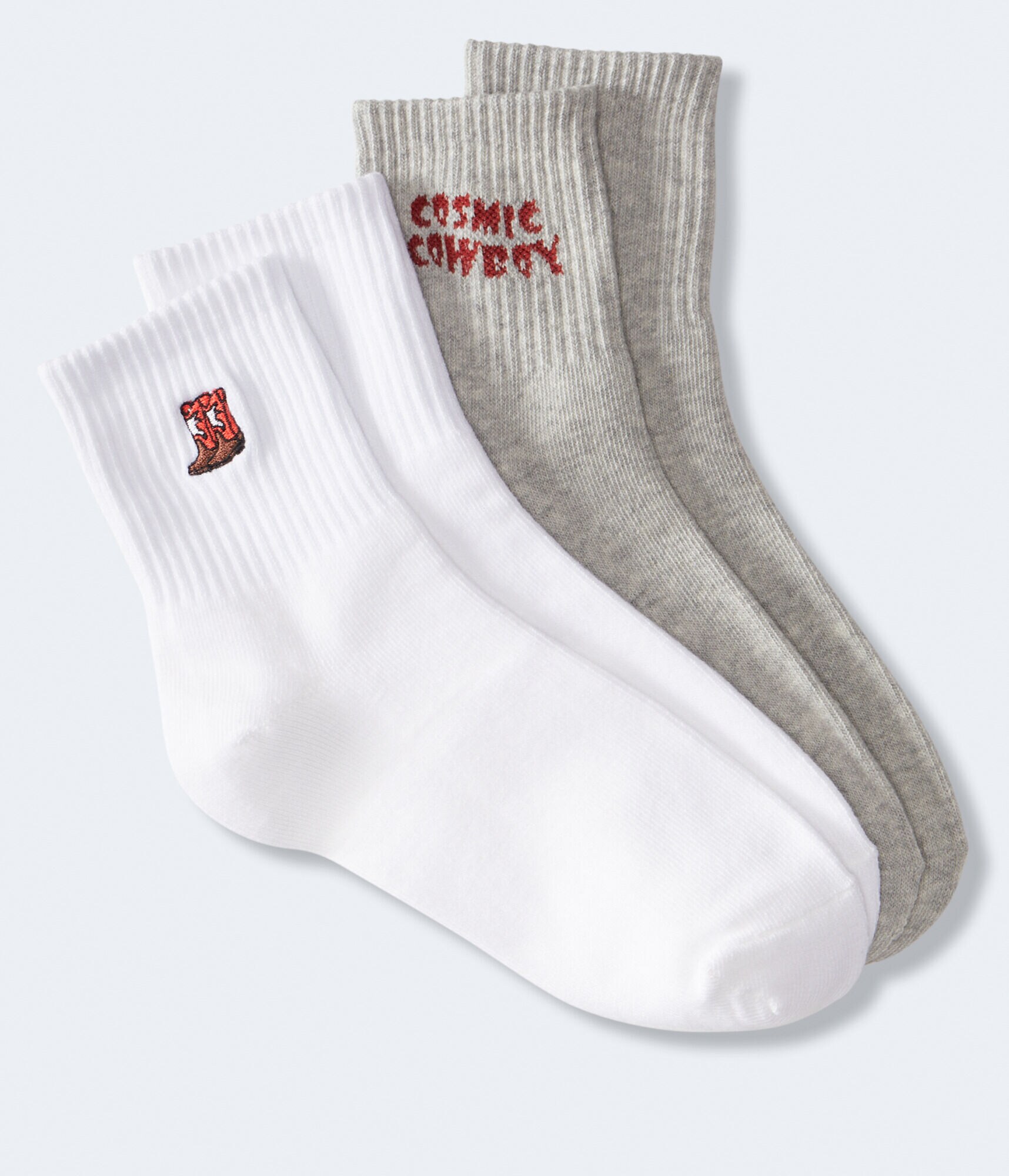 Cosmic Cowboy Crew Sock 2-Pack