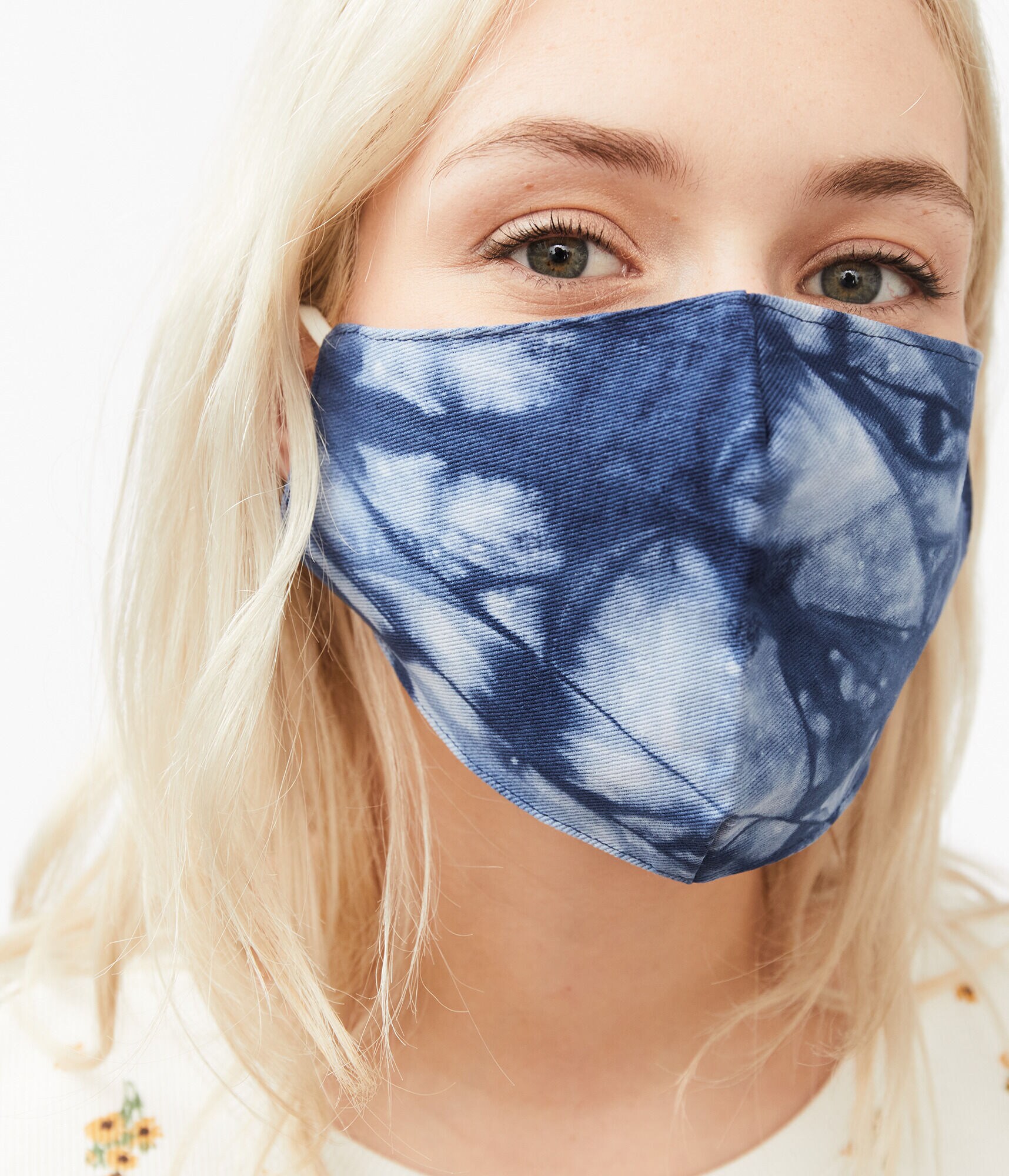 Tie-Dye & Solid Mask 2-Pack