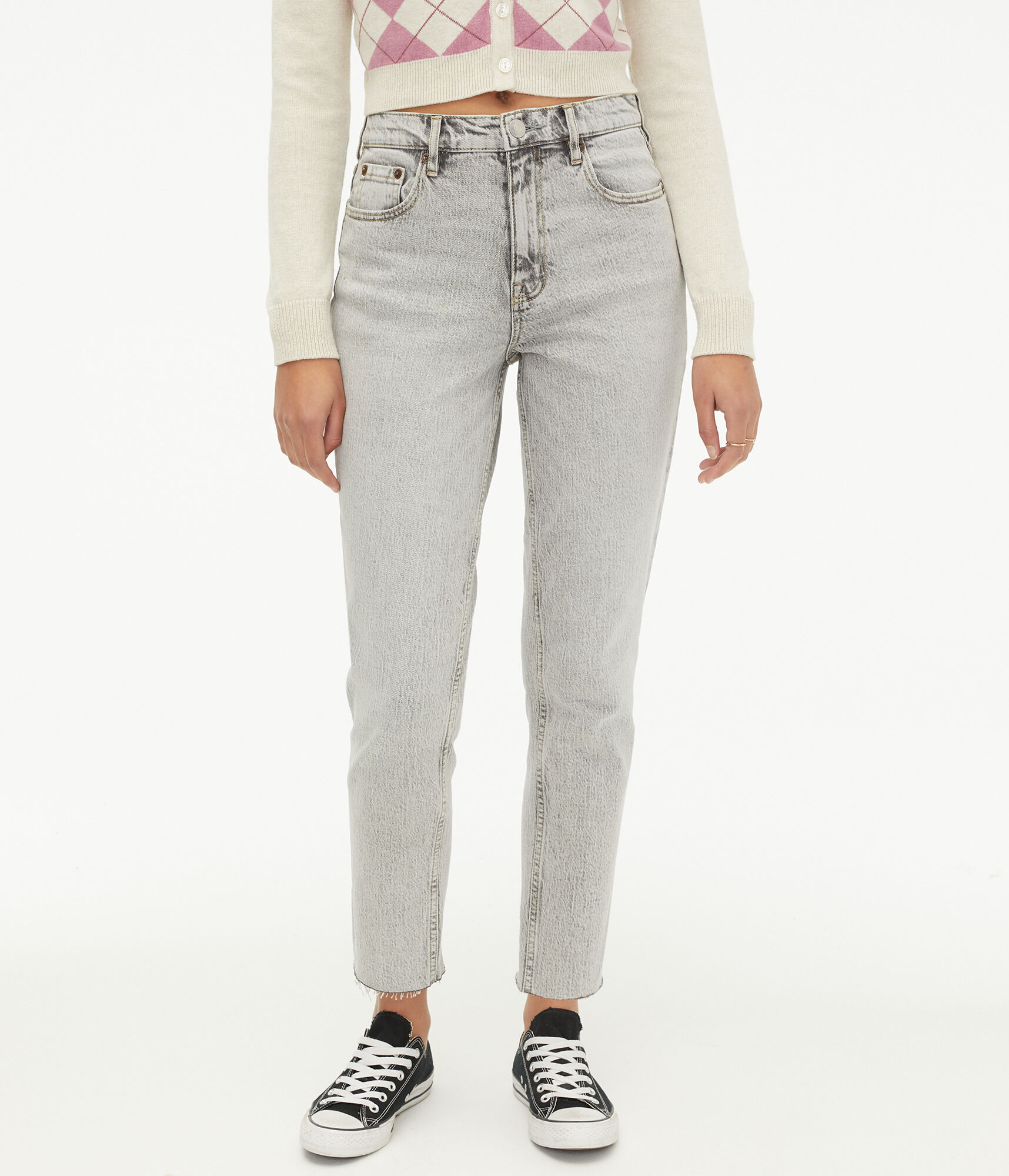 High-Waisted Mom Jean