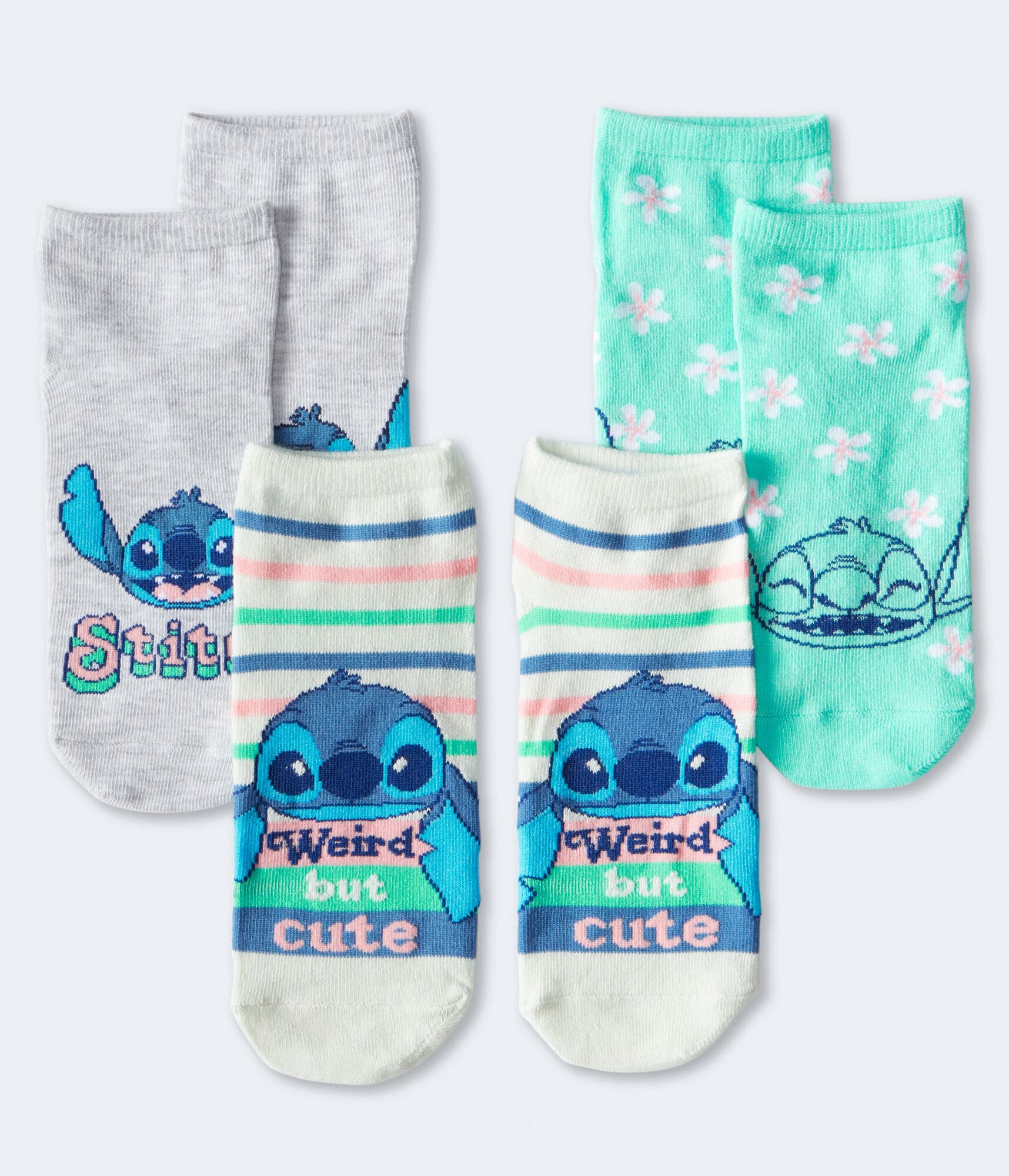 Stitch Ankle Sock 3-Pack