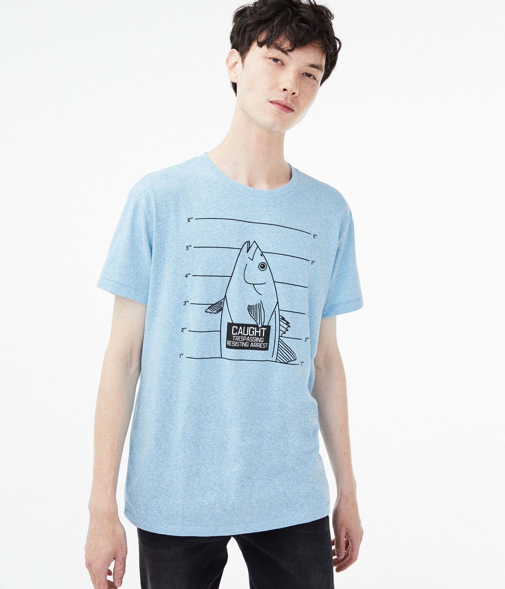 Fish Mugshot Graphic Tee