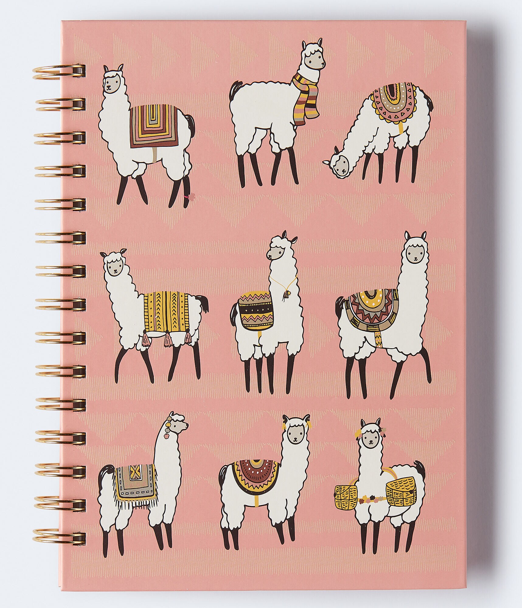 Llama Spiral Notebook