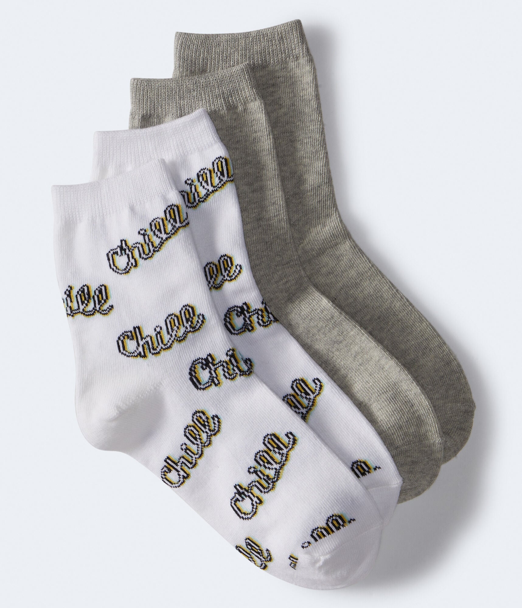 Chill & Heathered Crew Sock 2-Pack