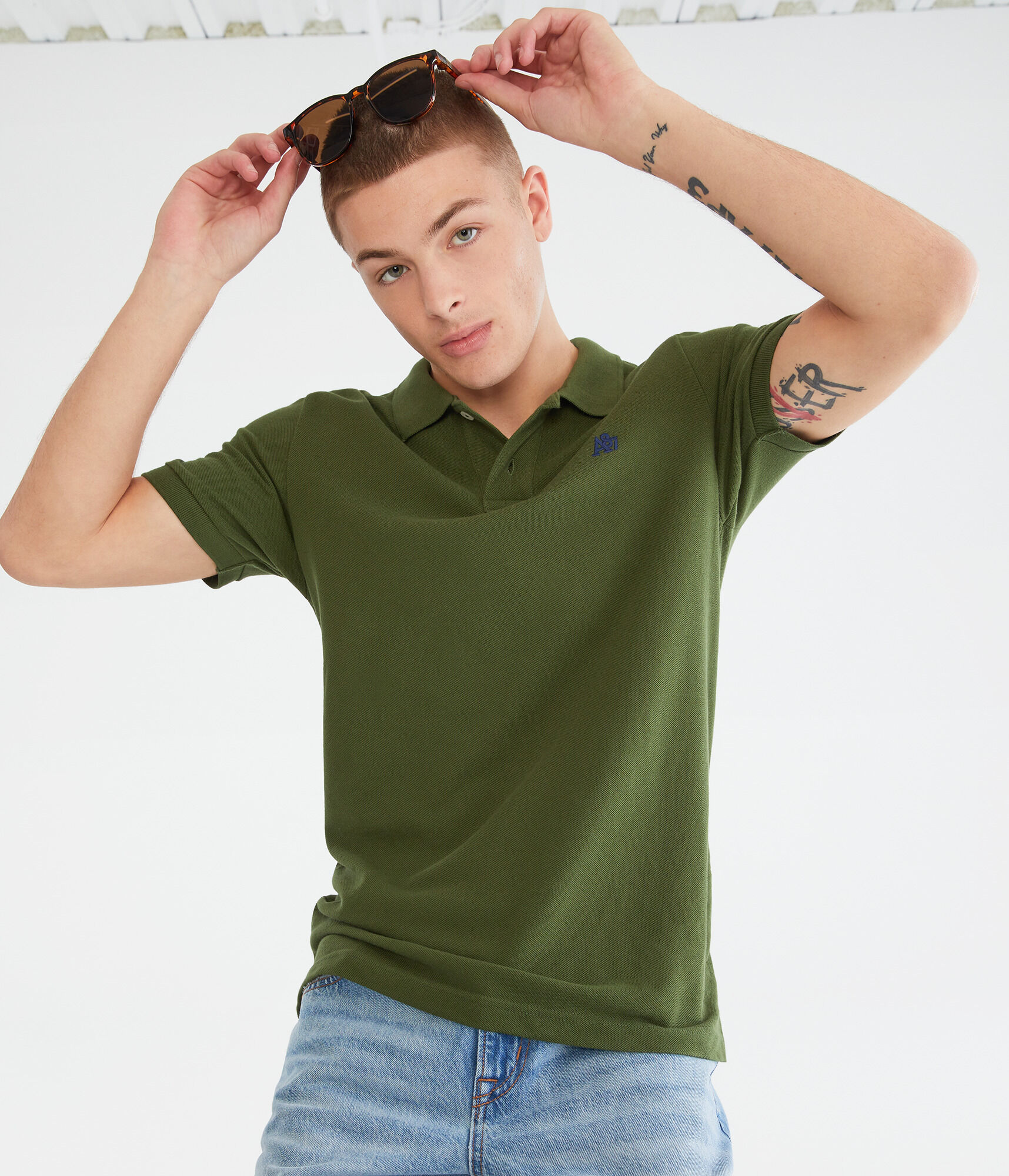 A87 Logo Piqué Polo